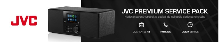 Internetové rádio s DAB+ JVC RA-E814B, černé | jvcaudio.sk